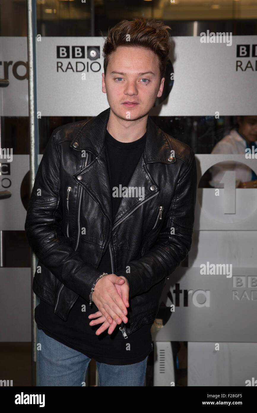 Conor Maynard pictured arriving the Radio 1 studios Featuring: Conor ...