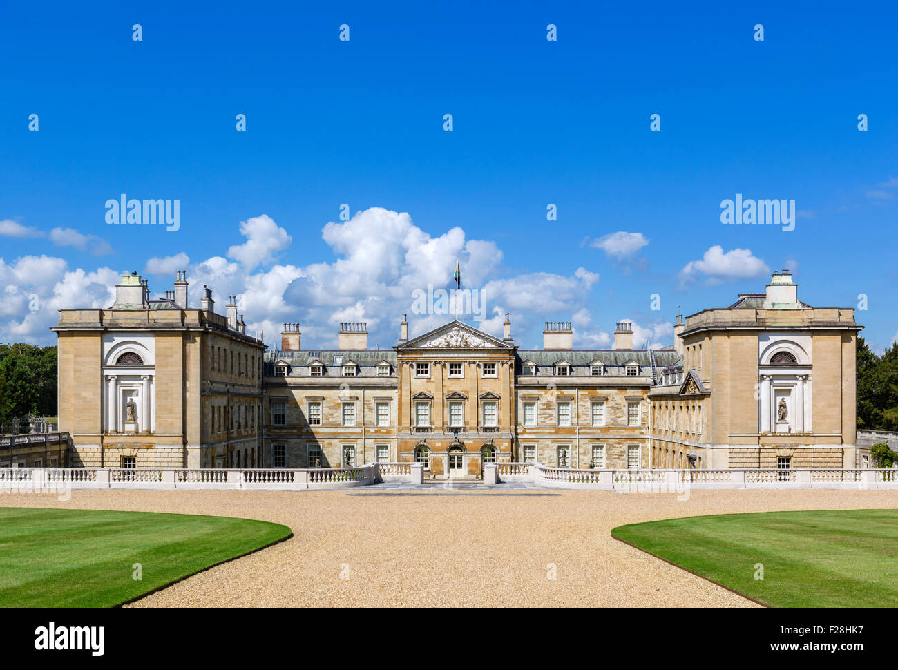 Woburn Abbey, Woburn, Bedfordshire, England, UK Stock Photo - Alamy