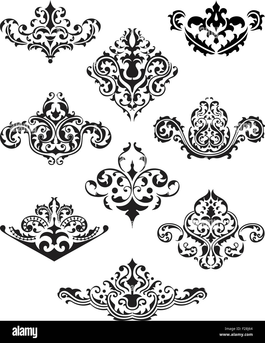 New Set Is On White Stock Vector Image And Art Alamy