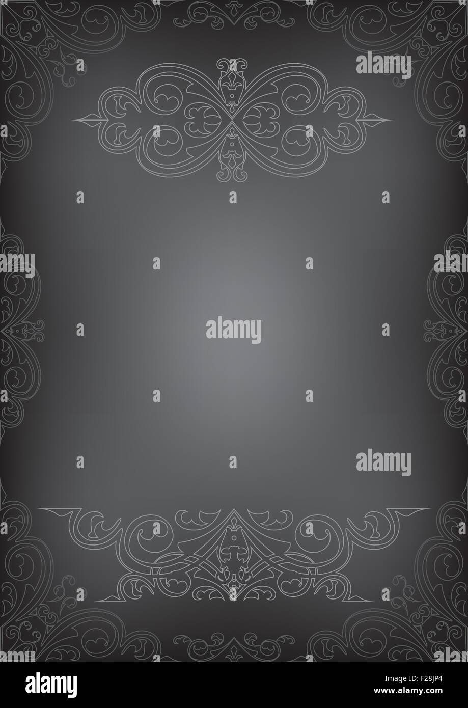 Black page isolated on white Stock Vector Image & Art - Alamy