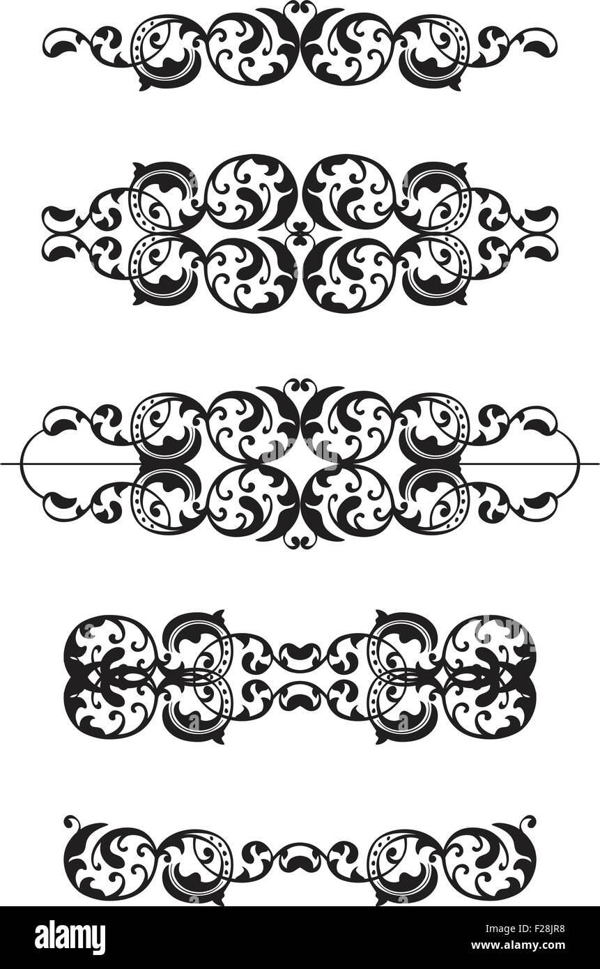 Page lines isolated on white Stock Vector Image & Art - Alamy