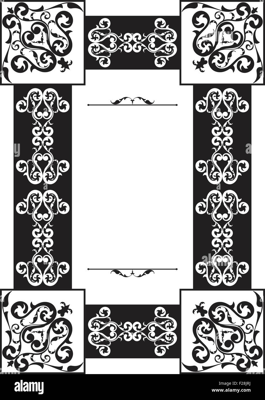 Art nouveau gothic Stock Vector Images - Alamy