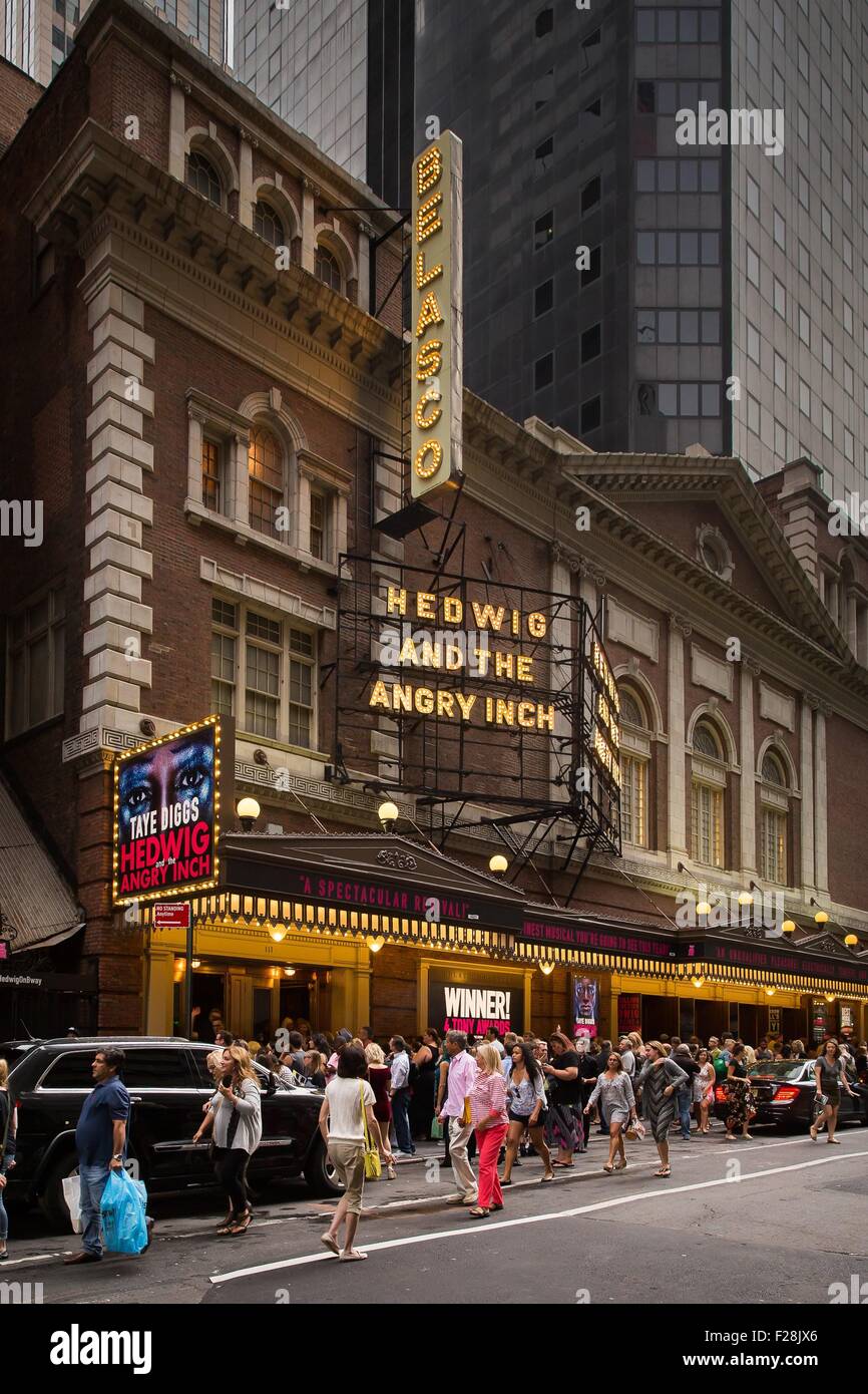 New York, NY, USA. 13th Sep, 2015. Hedwig and the Angry Inch in ...
