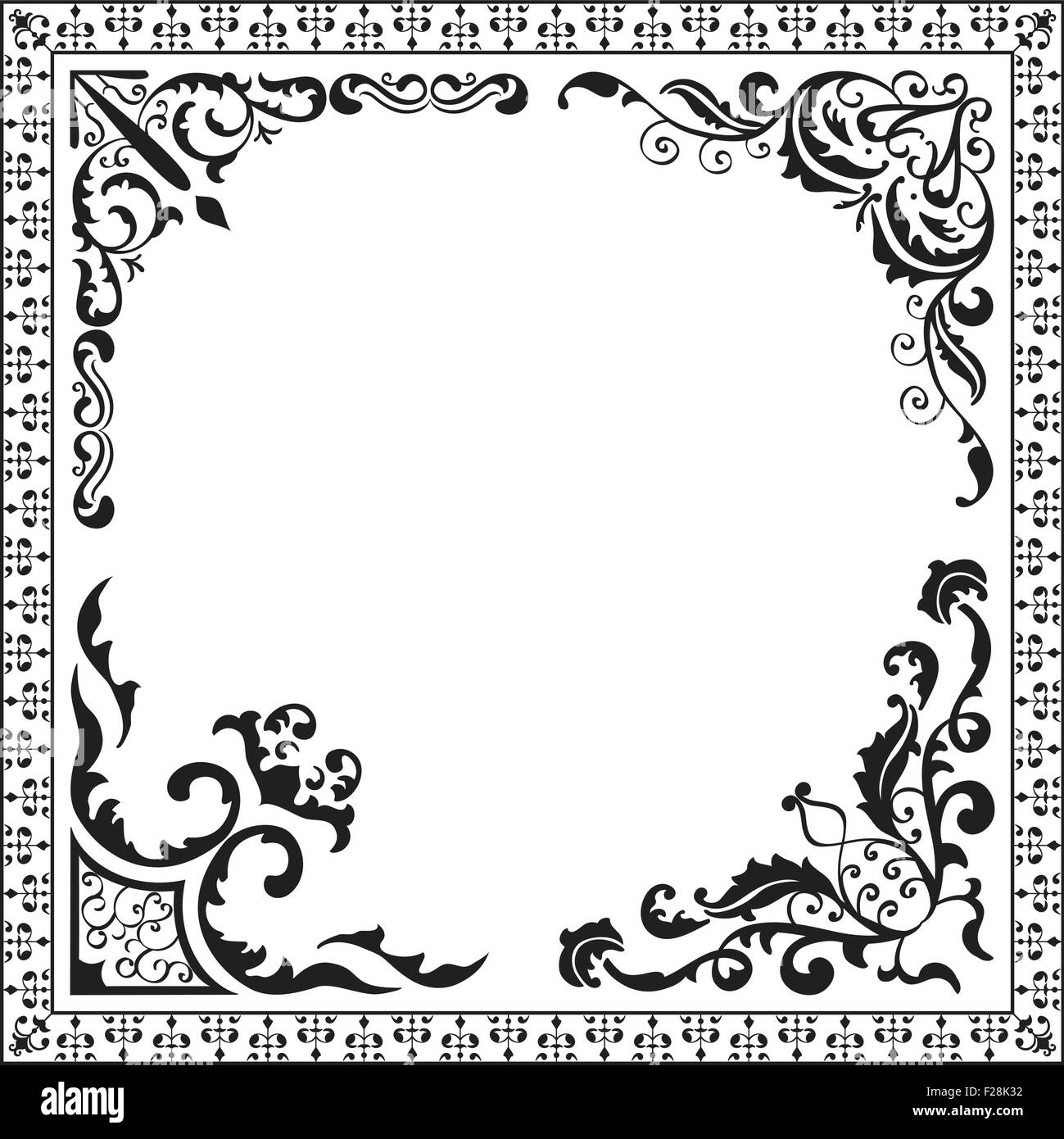 Baroque Corner Design