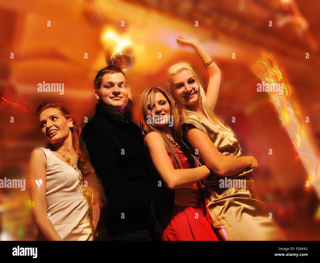 People dancing in the night club Stock Photo - Alamy