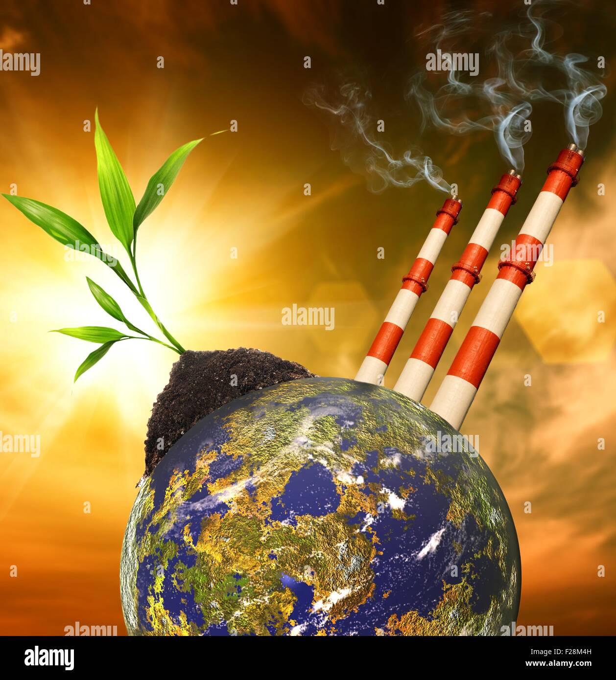 Planet pollution hi-res stock photography and images - Alamy