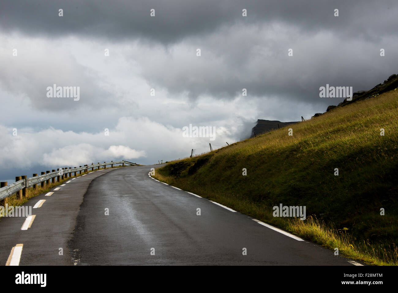 Into the high horizon Stock Photo - Alamy