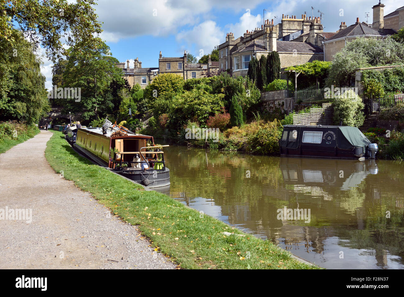 Kennet and Avon Canal Bath Somerset UK Stock Photo - Alamy