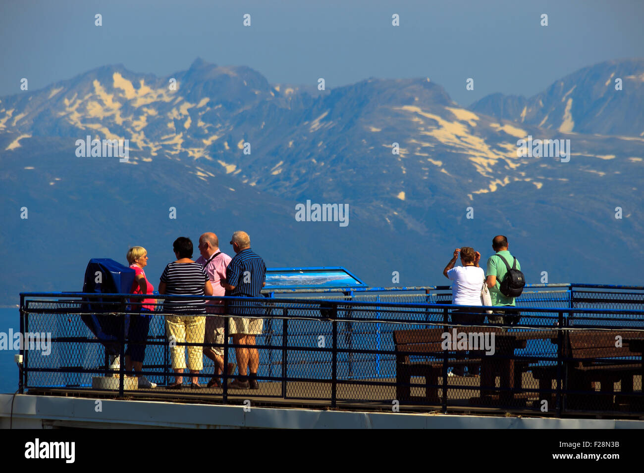 Tromso viewpoint hi-res stock photography and images - Alamy