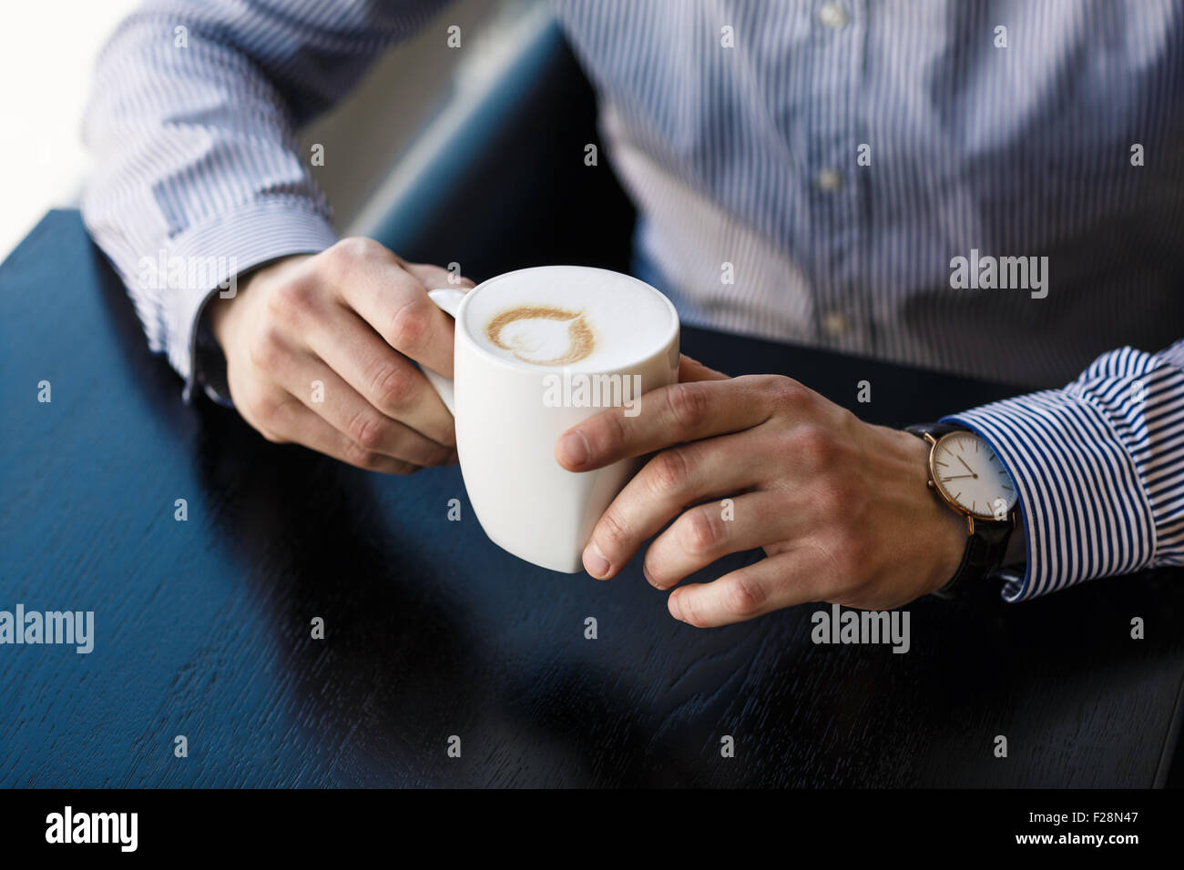 Businessman taking a break Stock Photo - Alamy