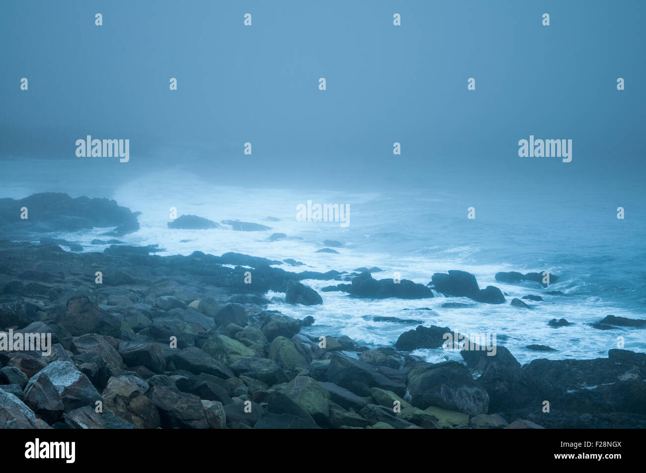 Sea fog england north hi-res stock photography and images - Alamy