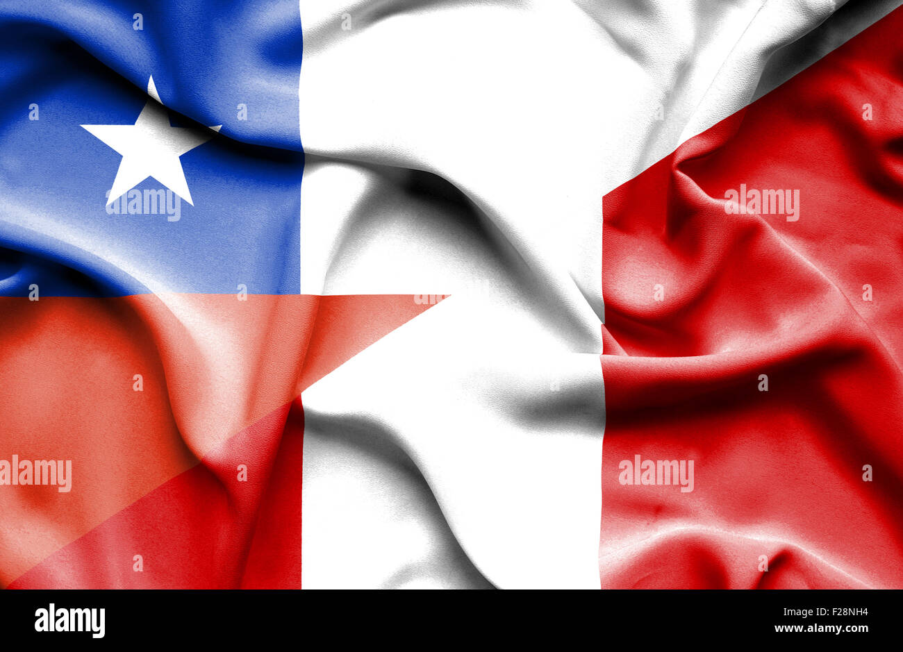 Chile peru flag hi-res stock photography and images - Alamy