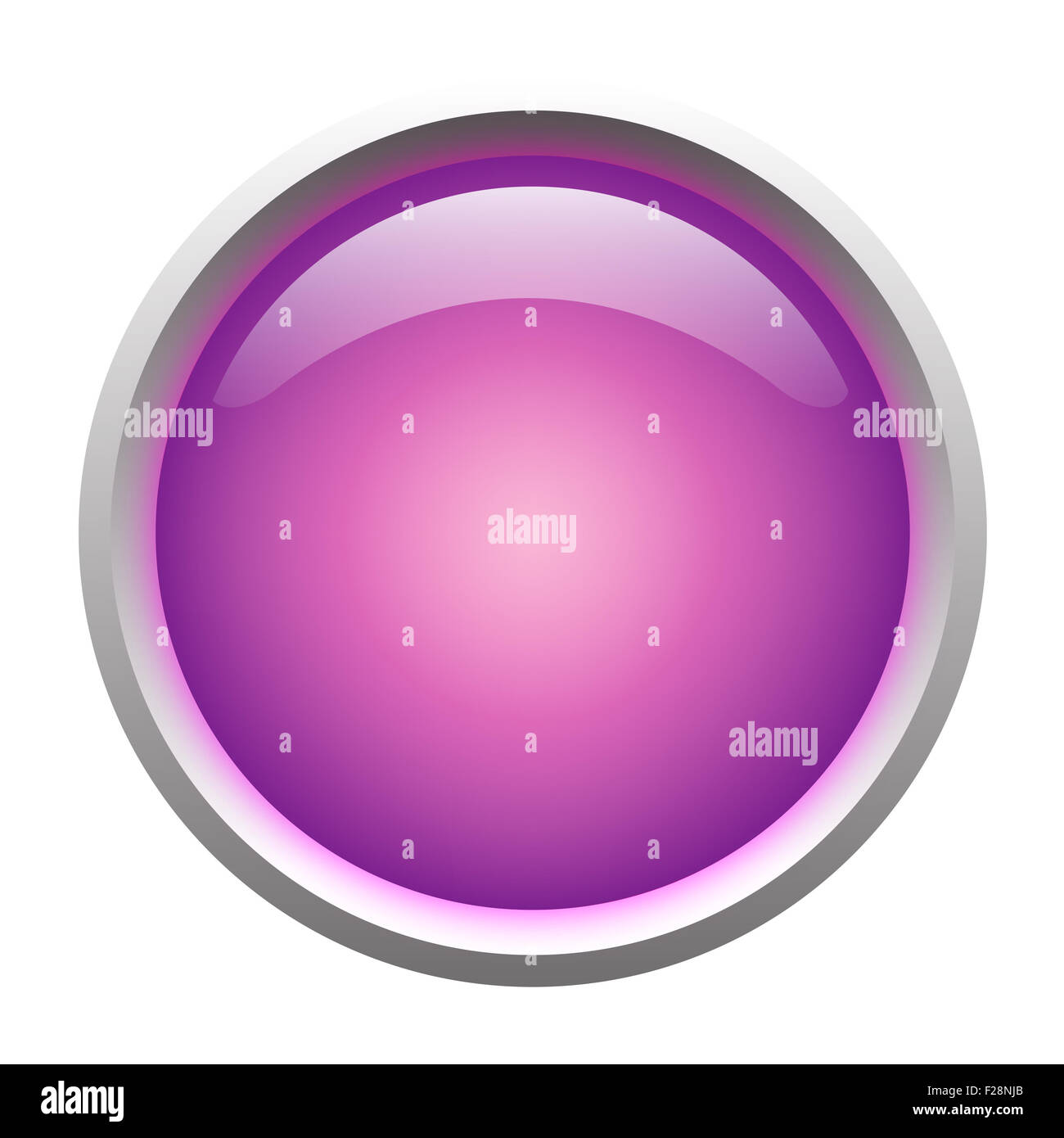 Purple isolated vector, glossy web button. Beautiful internet button ...