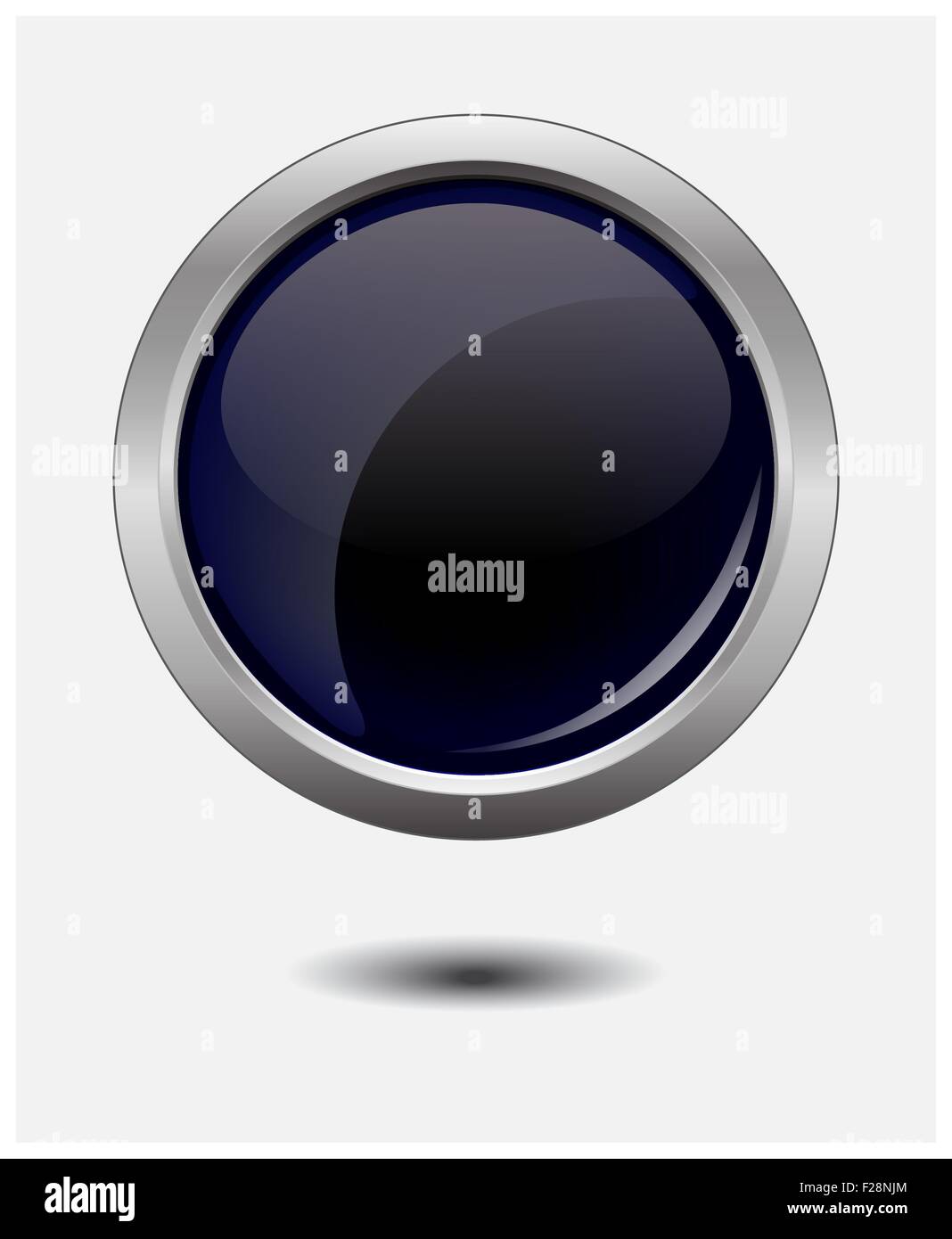 black glossy web button, beautiful Internet button Stock Photo - Alamy