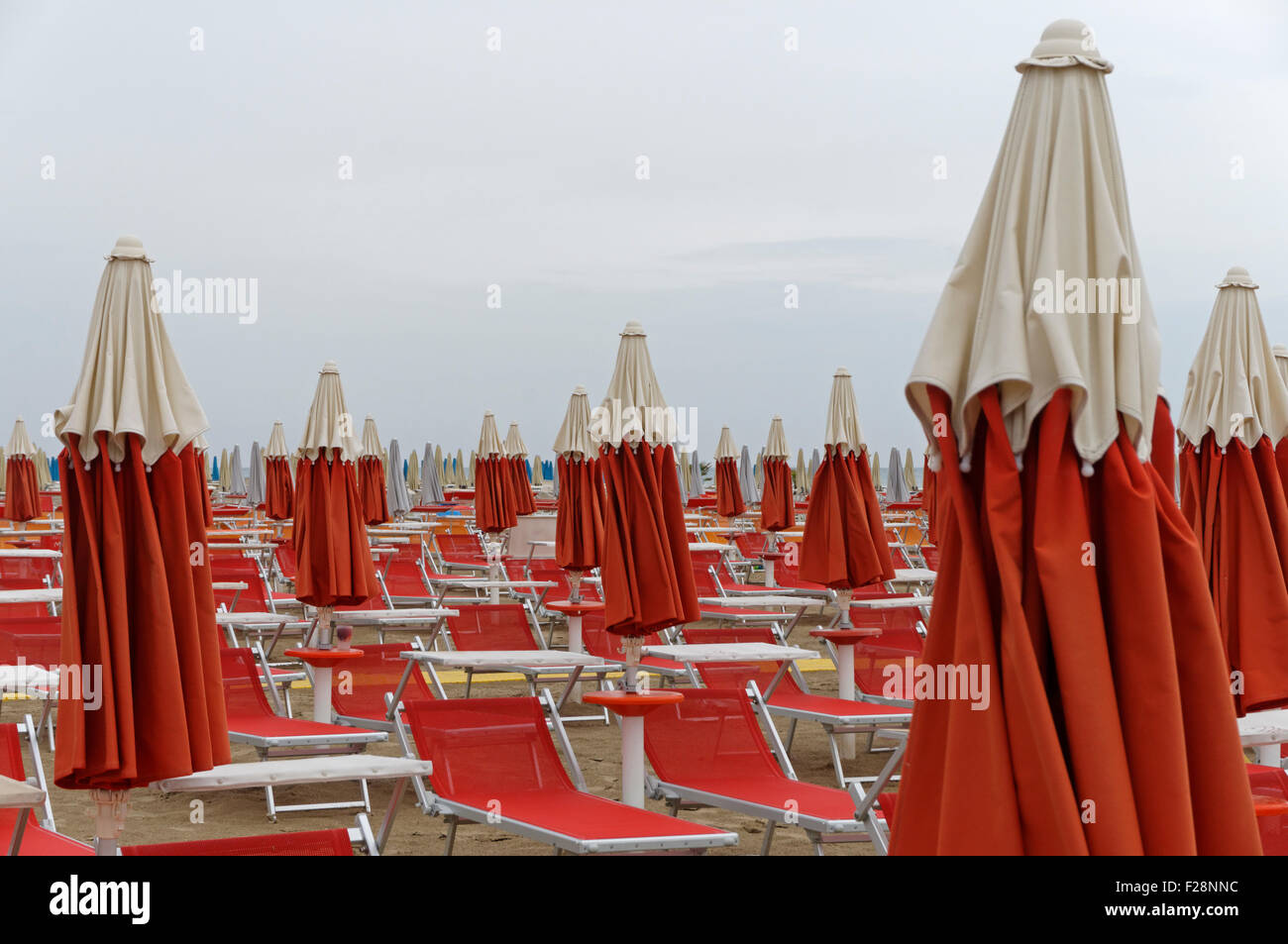 end of season, Adriatic Riviera, Italy Stock Photo - Alamy