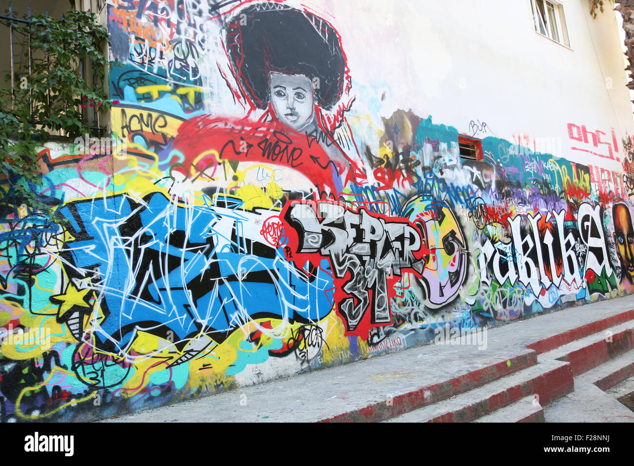 graffiti at Heraklion, Crete Island, Greece Stock Photo - Alamy