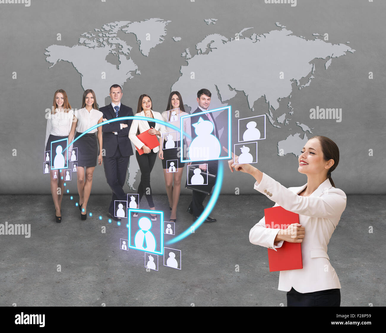 social network structure Stock Photo - Alamy