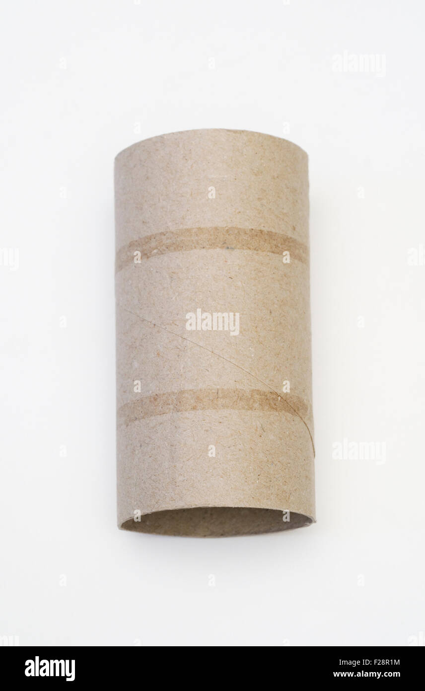 Empty toilet paper roll hi-res stock photography and images - Alamy