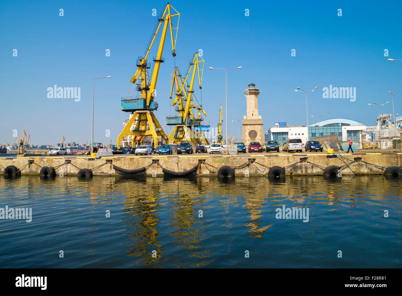Constanta Port at the Black Sea Stock Photo - Alamy
