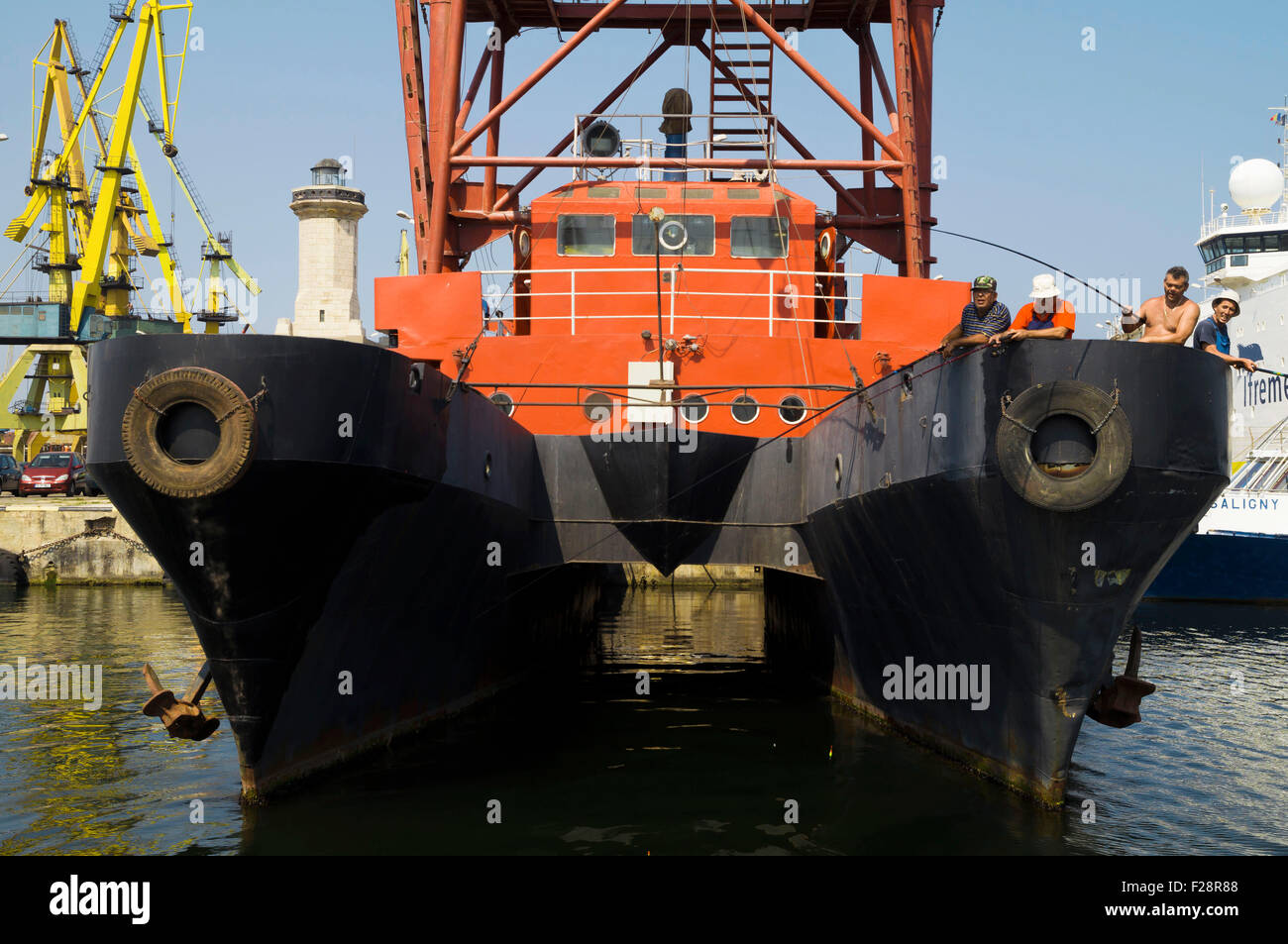 Constanta Port at the Black Sea Stock Photo - Alamy