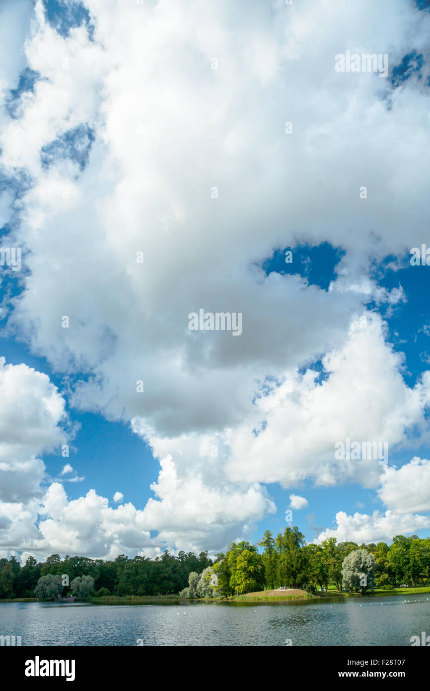 Beautiful russian landscape Stock Photo - Alamy