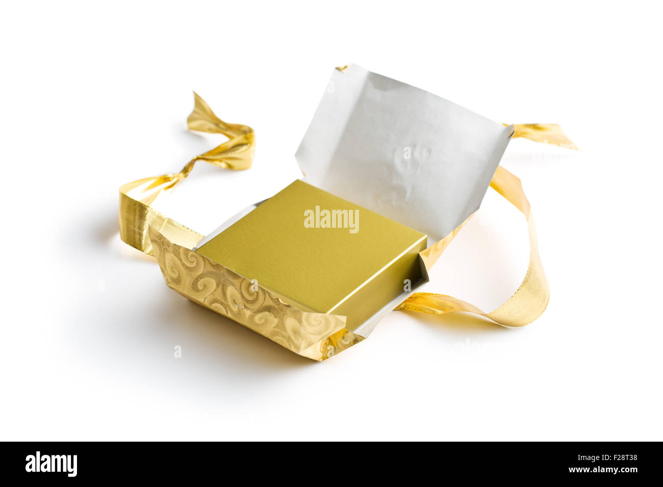 Ripped open gift paper Cut Out Stock Images & Pictures - Alamy