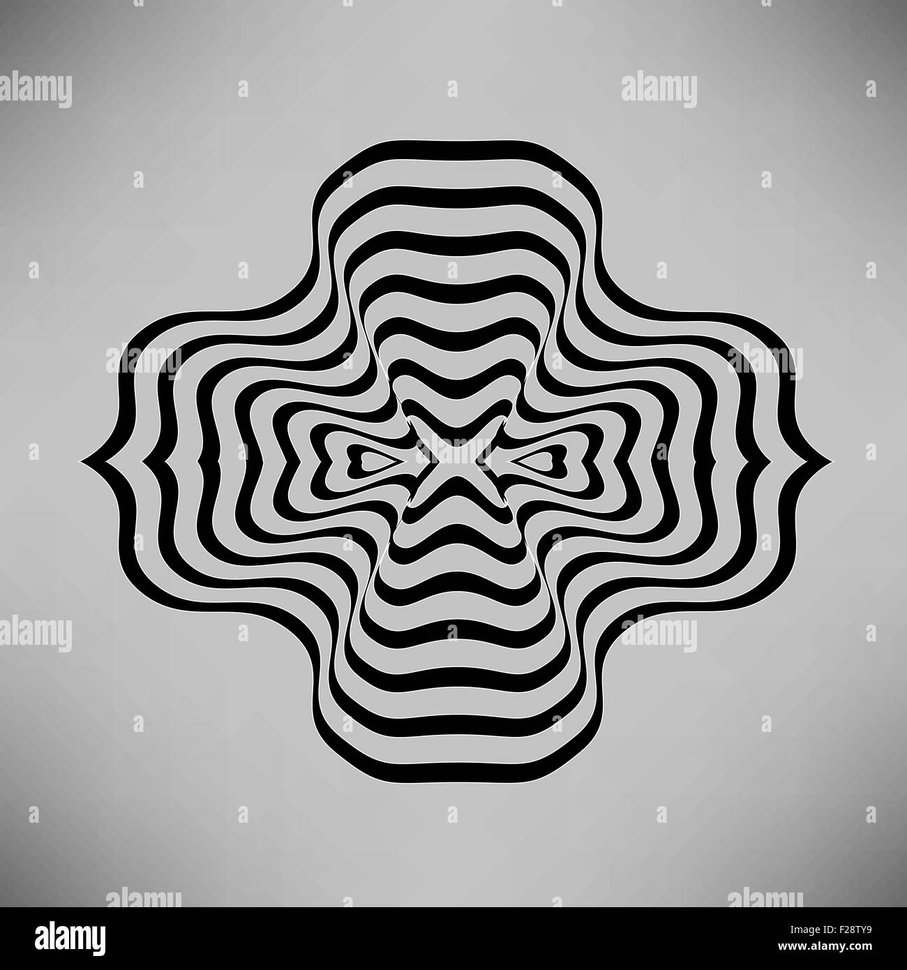 Wave symbol Black and White Stock Photos & Images - Alamy