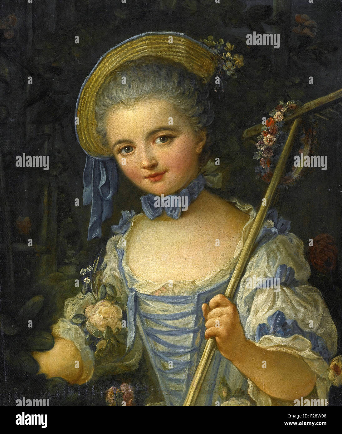 Art painting rococo rocaille french france francois boucher shepherd ...