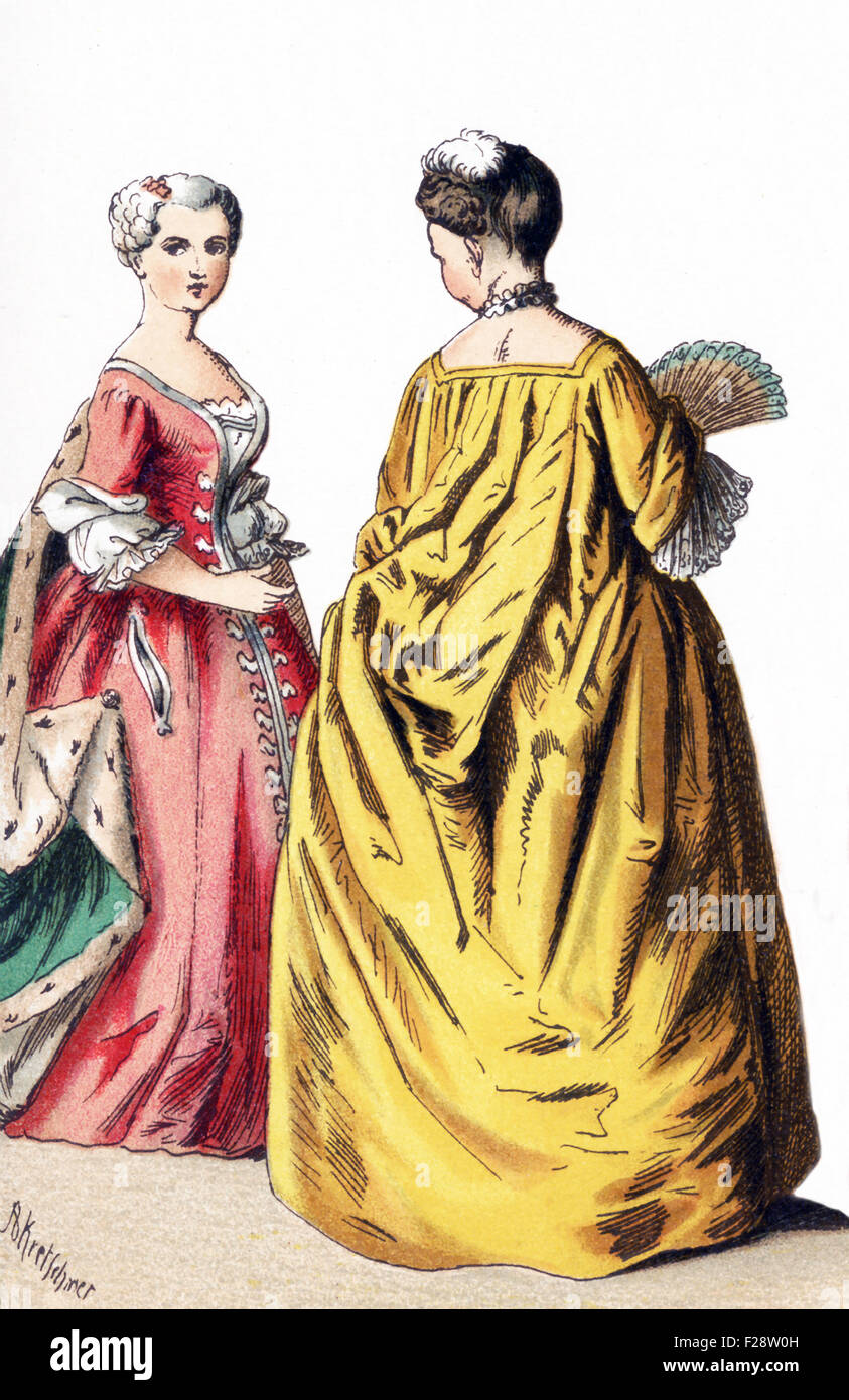 French women 18th century hi-res stock photography and images - Alamy