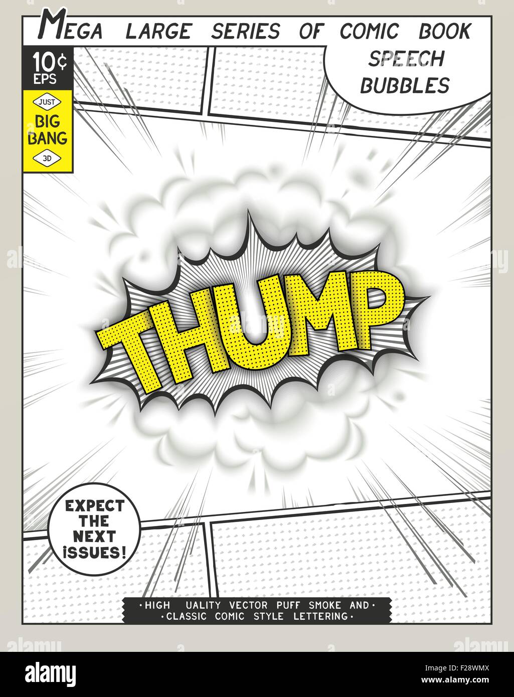 Thump noise Stock Vector Images - Alamy