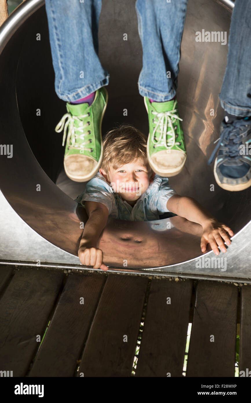 Children feet playground hi-res stock photography and images - Alamy