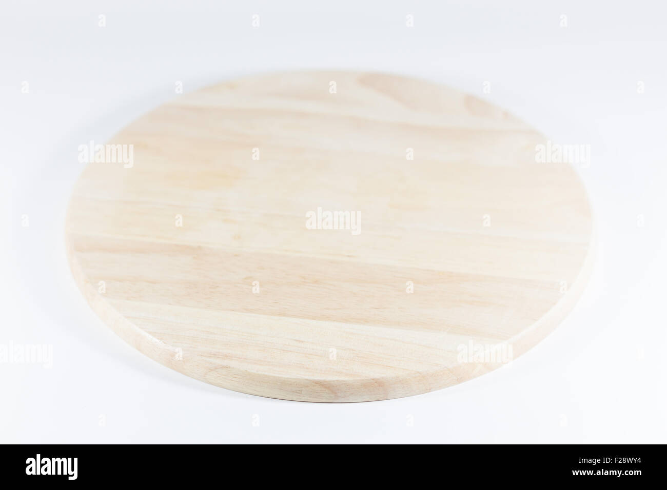 Wooden plate isolated on white background, stock photo Stock Photo - Alamy