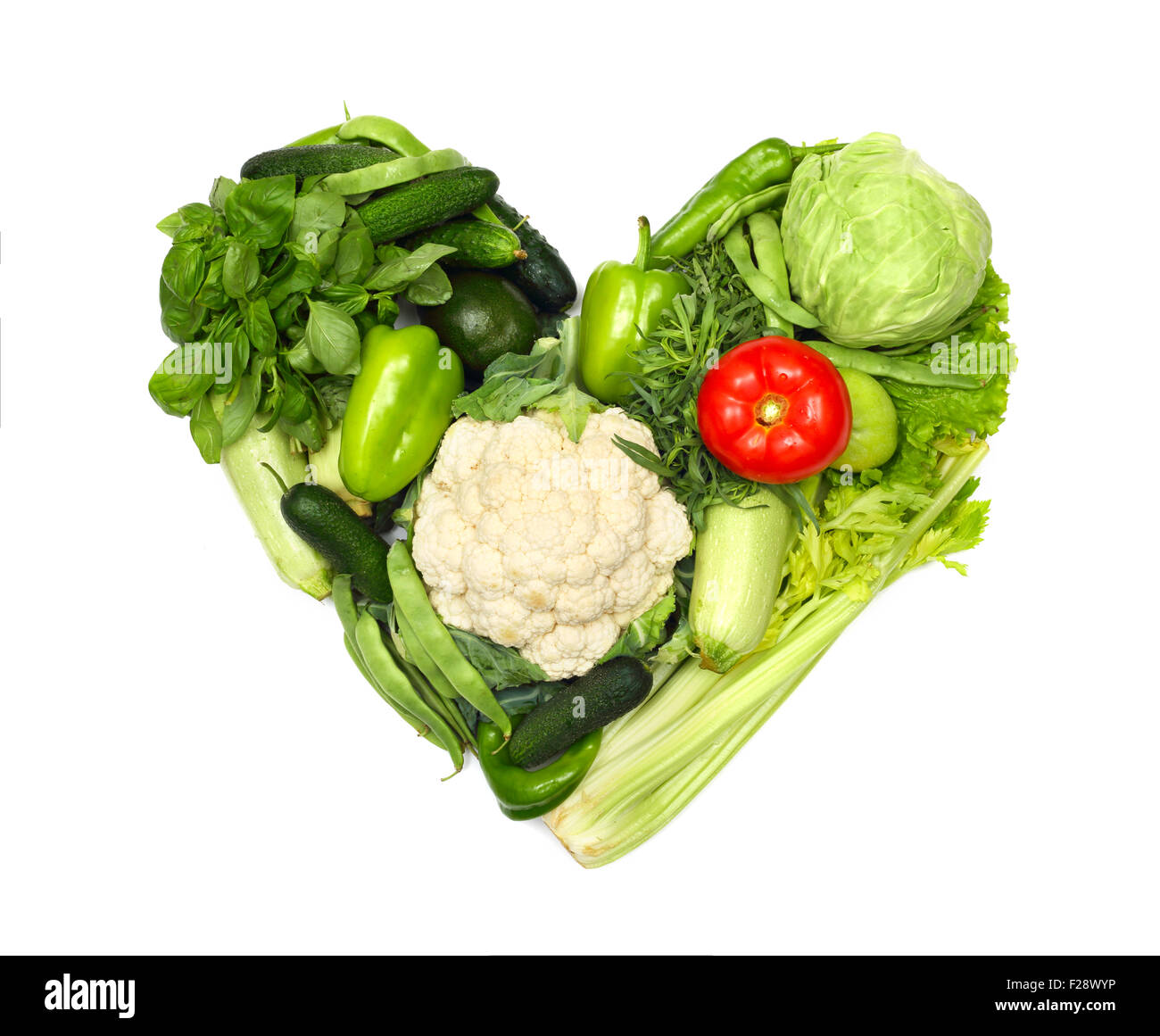 Heart Shaped Vegetables