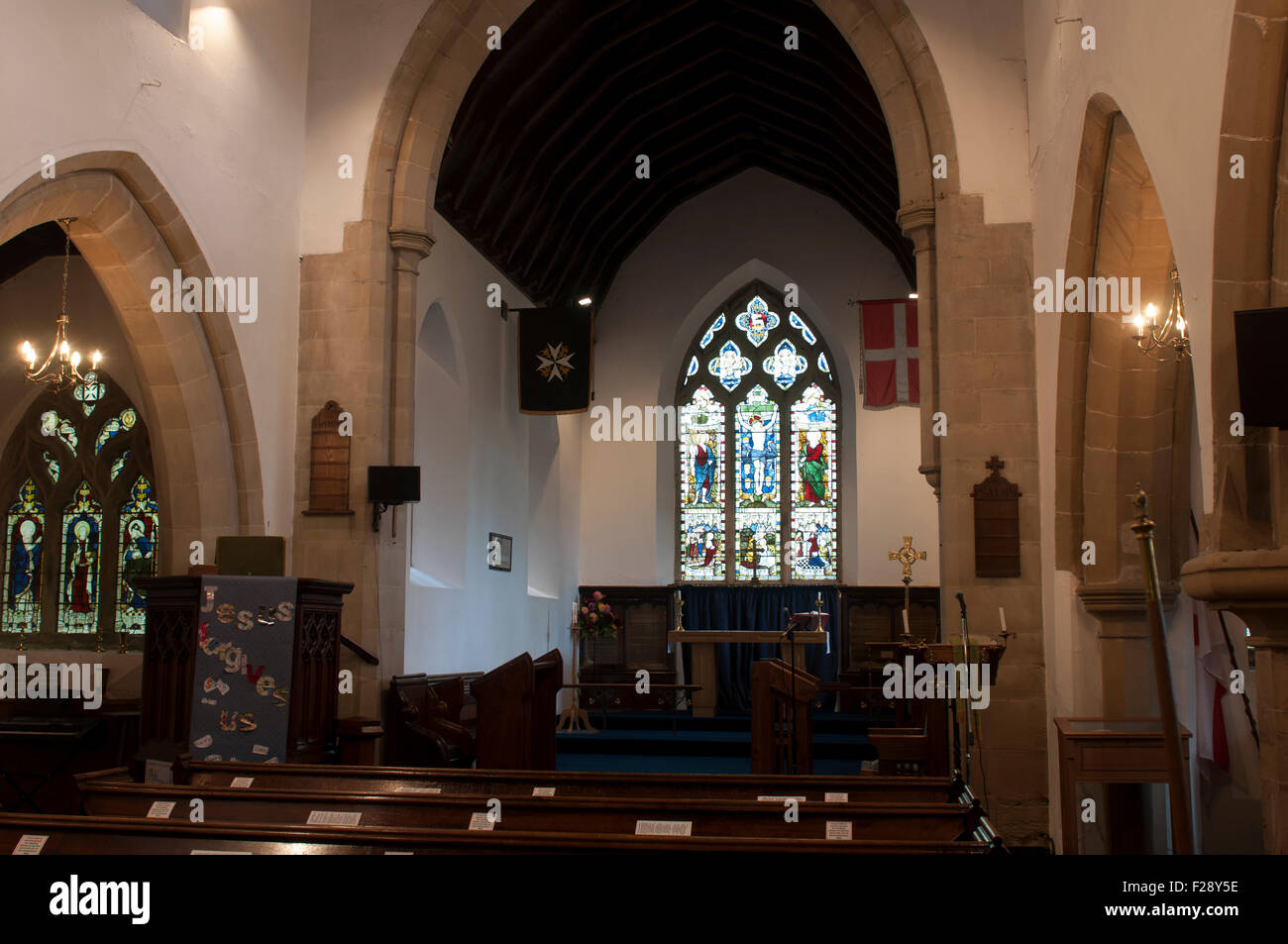 St. John the Baptist Church, Heather, Leicestershire, England, UK Stock ...