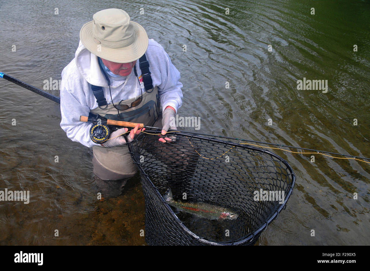 Alaska's Aniak River and its braids offer great fly fishing for rainbow ...