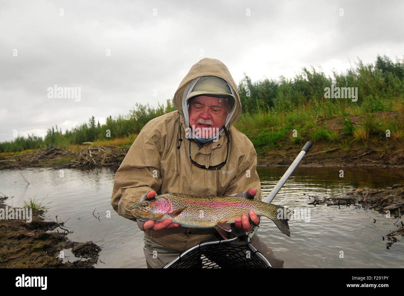 Alaska's Aniak River and its braids offer great fly fishing for rainbow ...