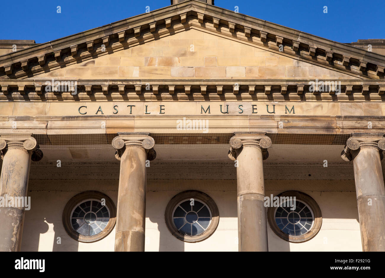 A view of the historic York Castle Museum in York, England Stock Photo ...