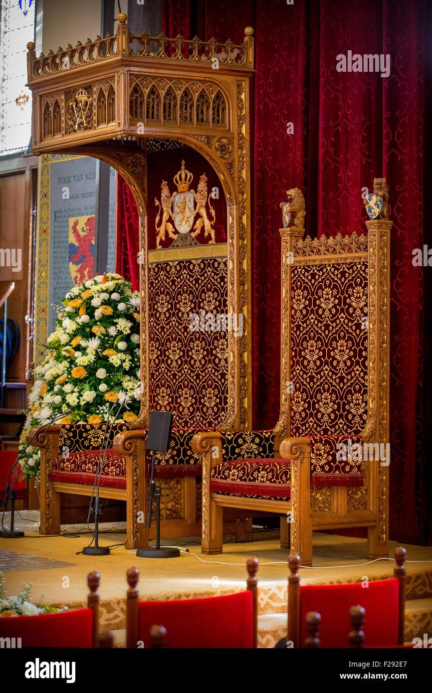 The Hague, The Netherlands. 14th Sep, 2015. Preparations in the ...