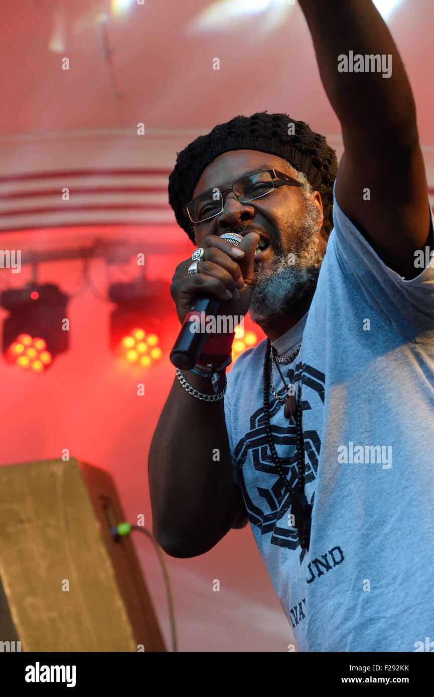 Reggae duo Channel One Sound System plays at Swindon Bowl at Reggae ...