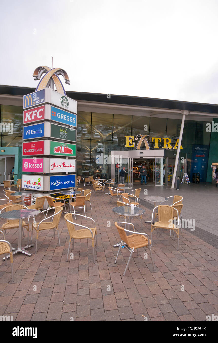 Motorway service stations hi-res stock photography and images - Alamy