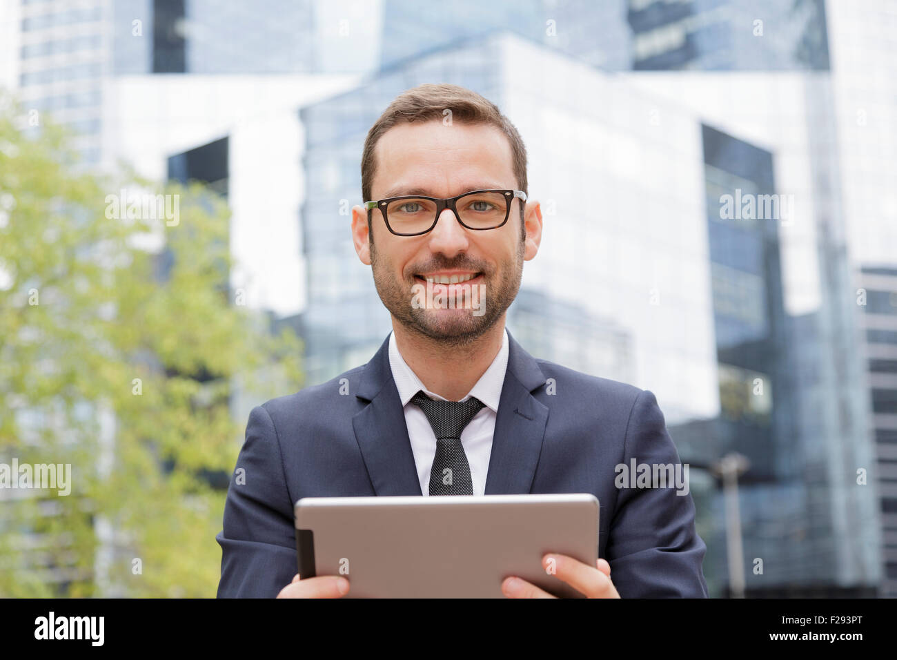 Portrait of a businessman Stock Photo - Alamy