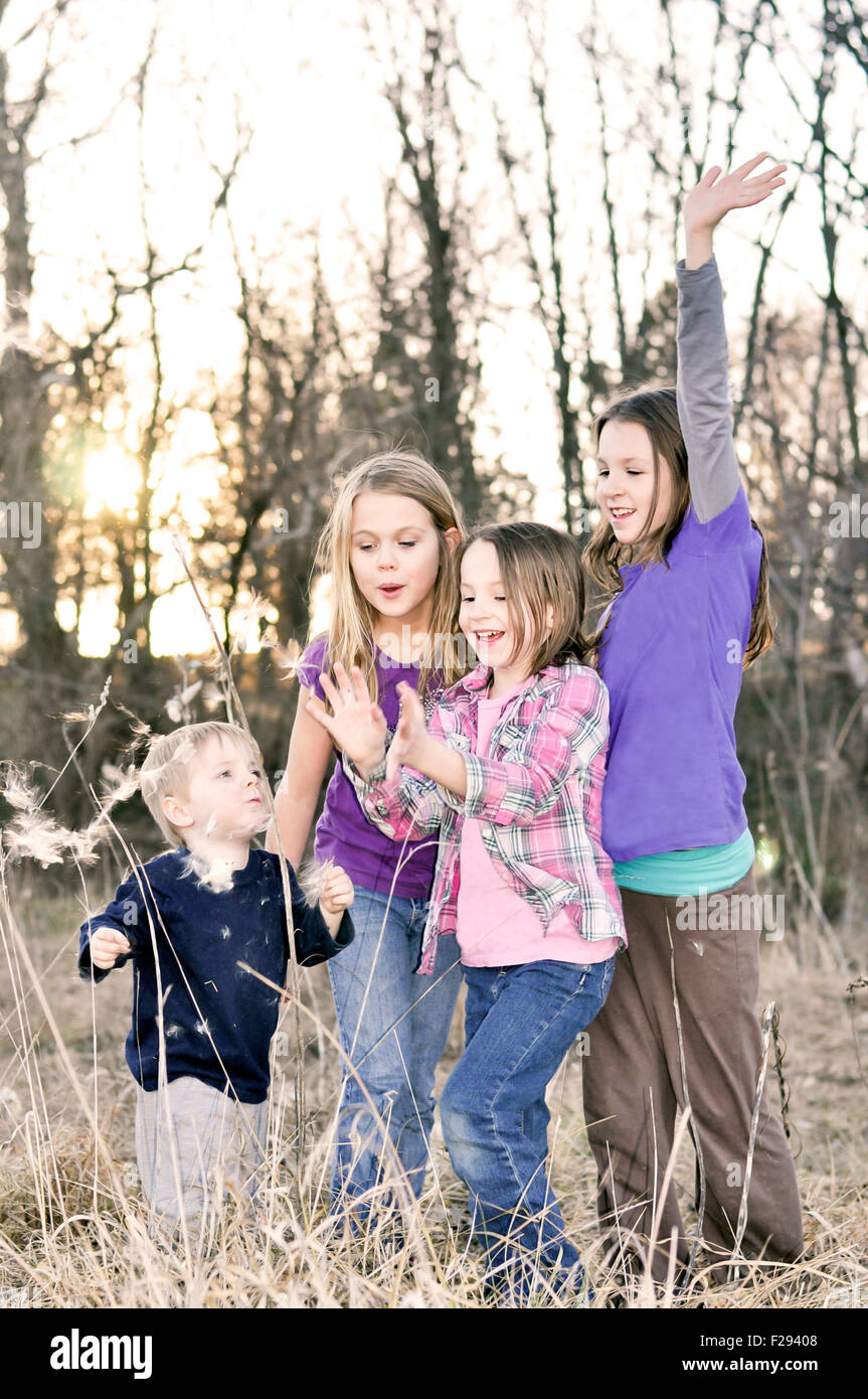 Children girls kids hi-res stock photography and images - Alamy