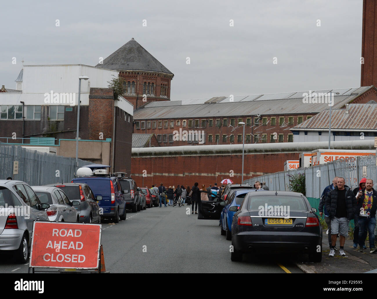 Prisoner Stuart Horner pictured on the roof of HMP Manchester. Stuart ...