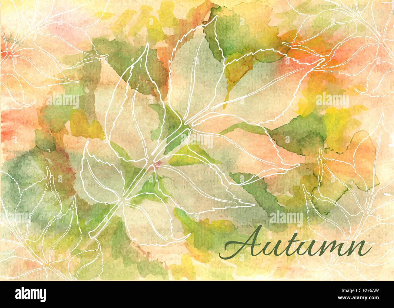 Hand drawn autumn leaves Stock Vector Image & Art - Alamy