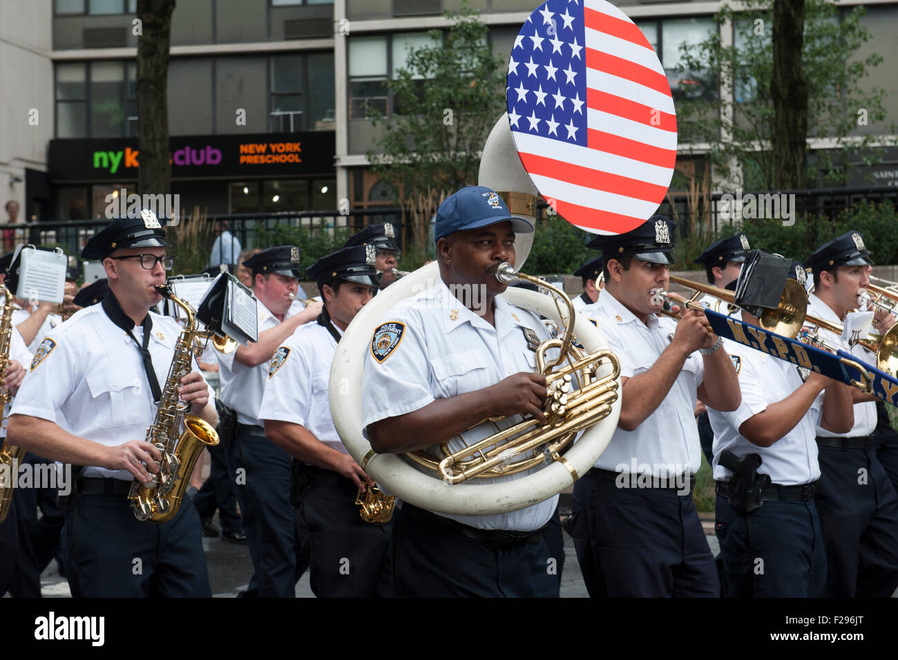 Nypd band hi-res stock photography and images - Alamy