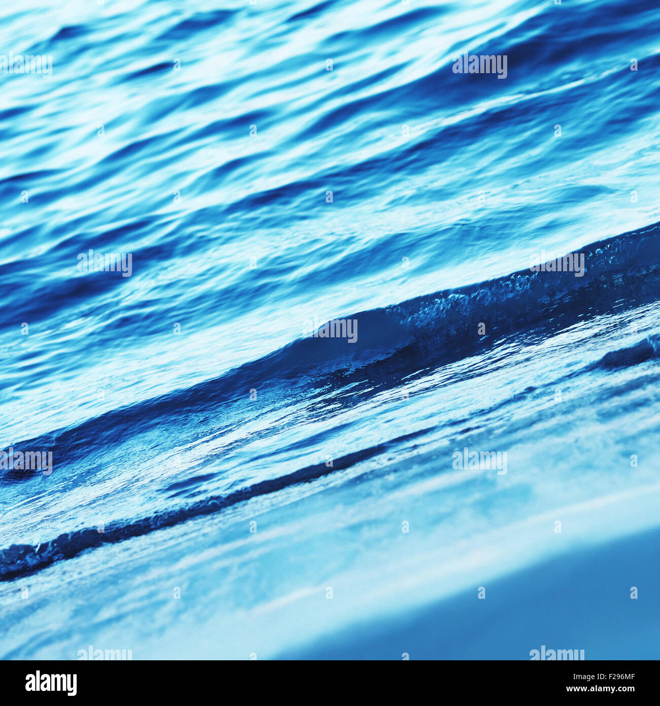 blue sea surface with small waves, background Stock Photo - Alamy