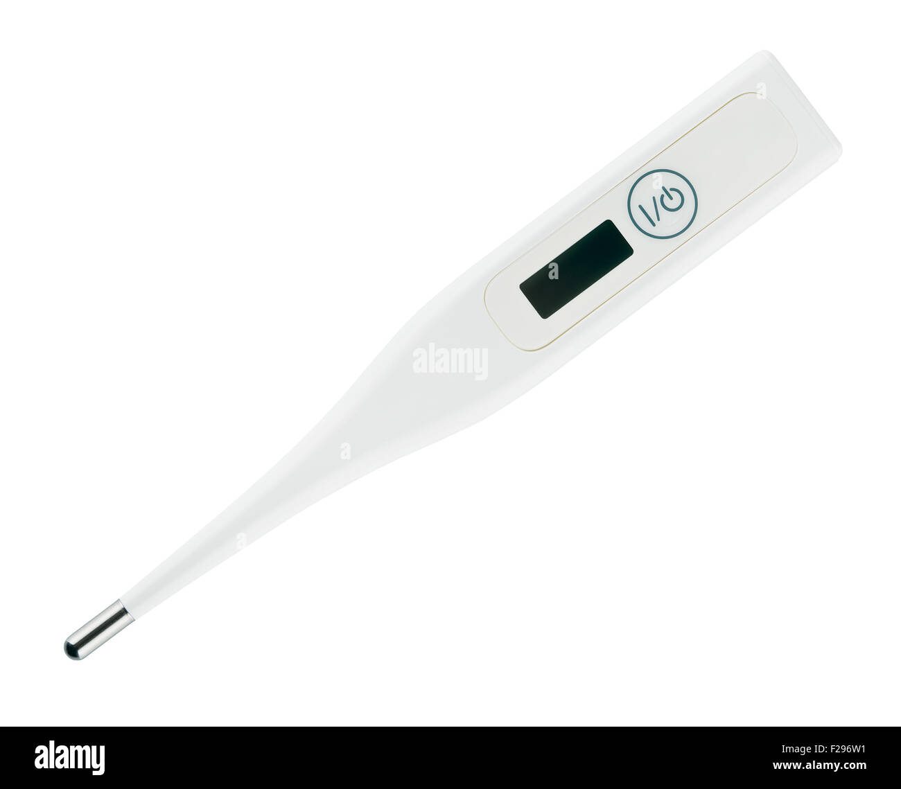 electronic body thermometer, isolated on white background Stock Photo - Alamy