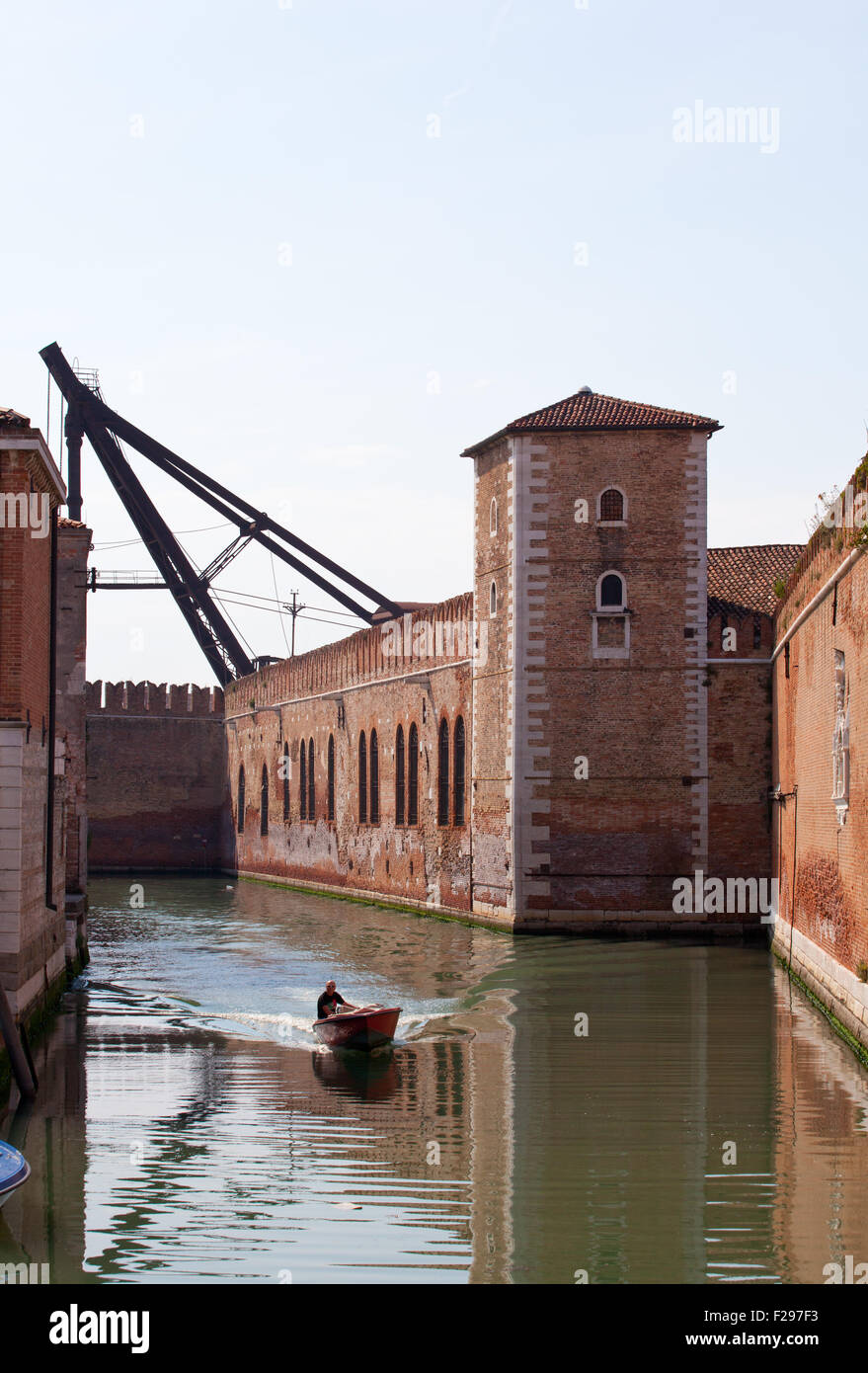 Walls of the arsenal of Venice Stock Photo - Alamy