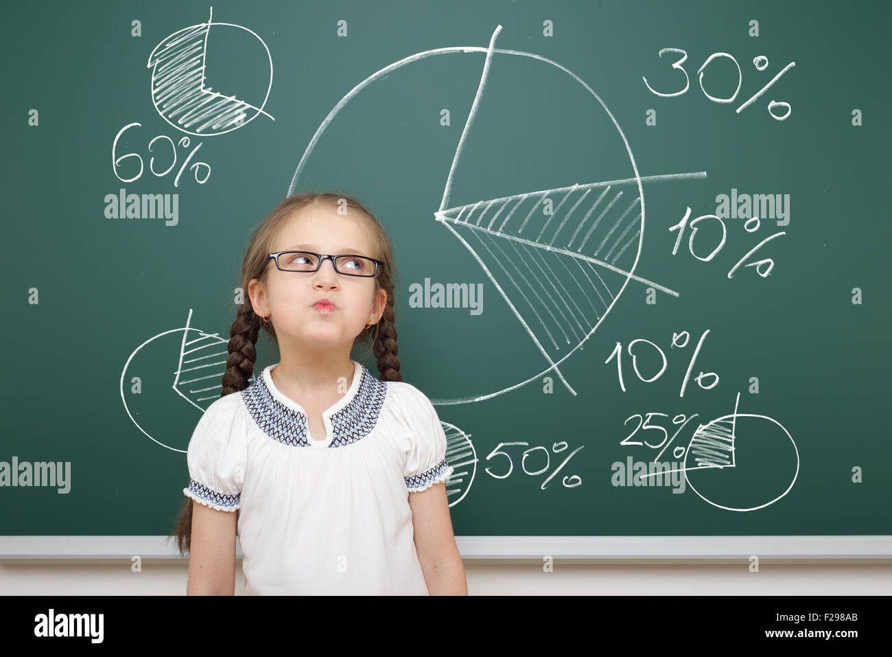 Child pie chart hi-res stock photography and images - Alamy