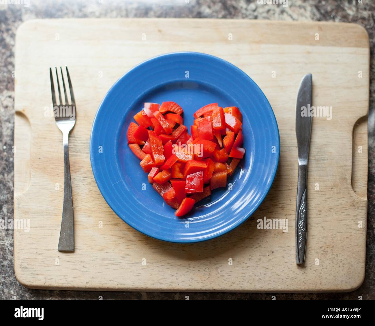 Red Heart Shaped Peppers High Resolution Stock Photography and Images ...